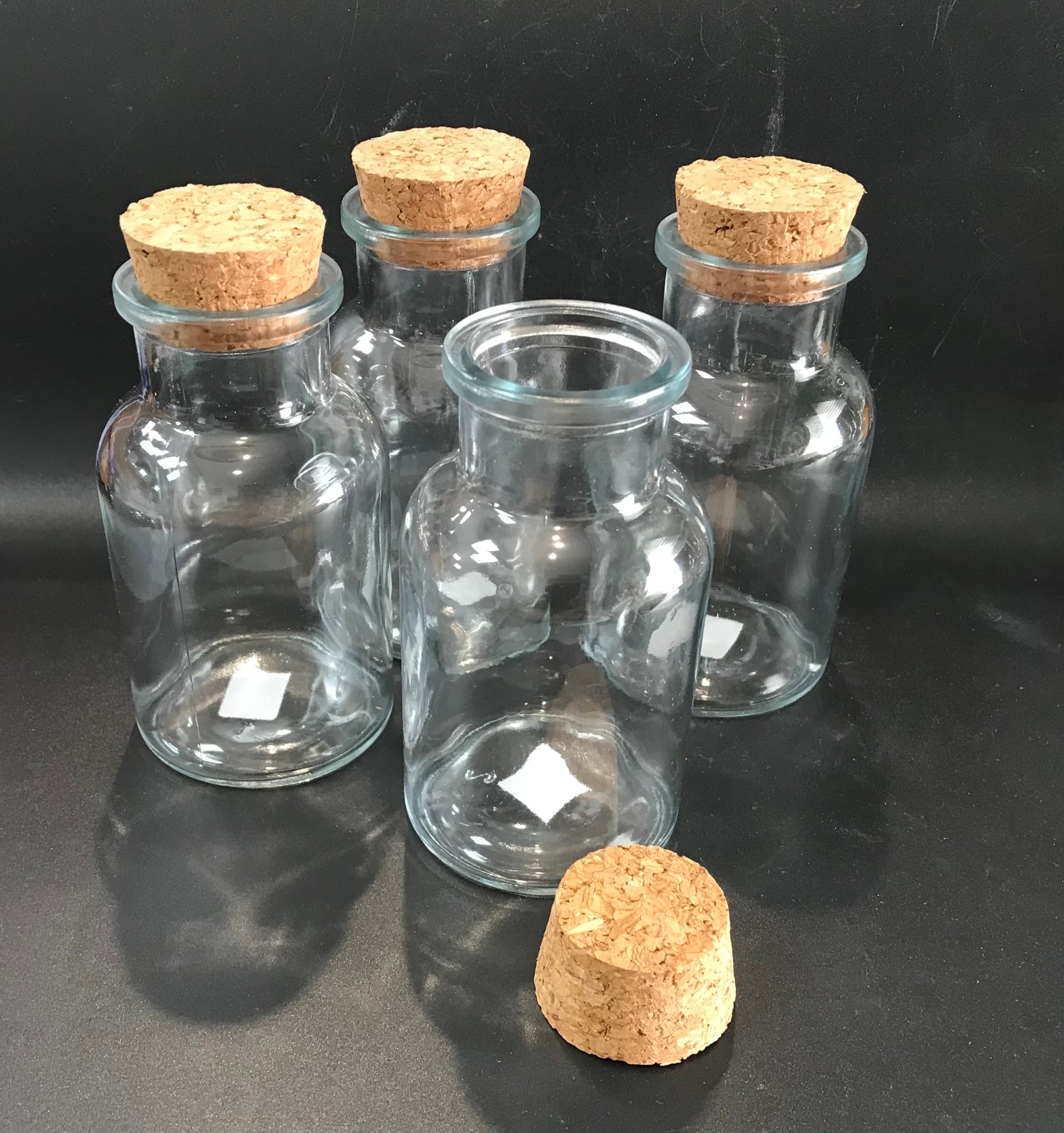 apothecary jars small